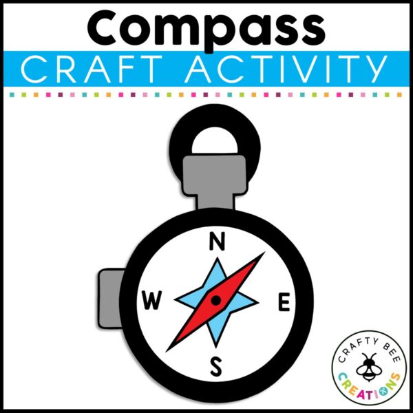 Compass Craft | Camping Craft Activity | Camping Theme Activities ...