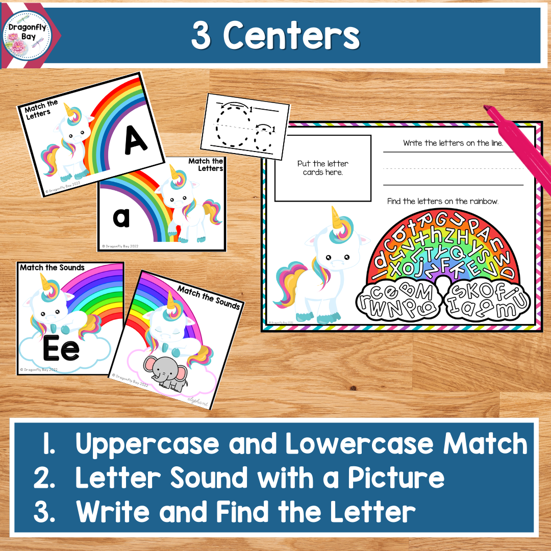Spring Alphabet Letter ID and Beginning Sounds Centers Color by Code ...