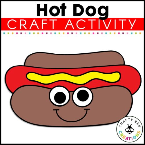 Hot Dog Craft | Camping Activities | Food Craft | Picnic | Junk Food ...