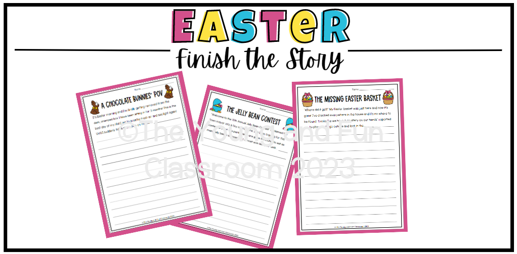 Easter Story Starters | Finish the Story Writing Activities | Made By Teachers