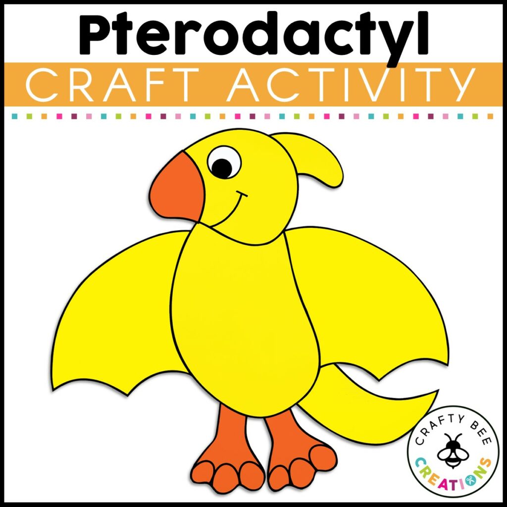 Dinosaur Craft | Pterodactyl Craft | Prehistoric Activities | Dinosaur ...