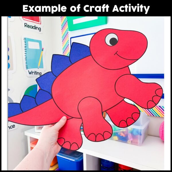 Dinosaur Craft | Stegosaurus Craft | Prehistoric Activities | Dinosaur ...