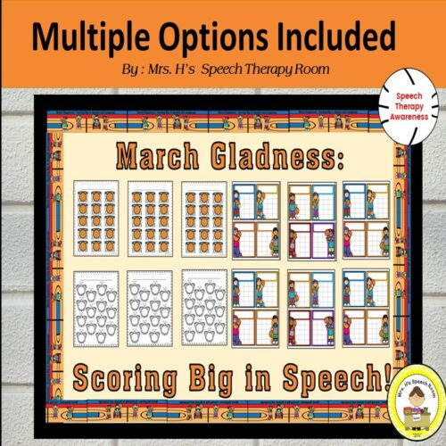 March Basketball Speech Therapy Bundle | Made By Teachers