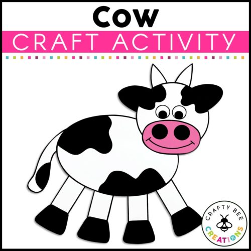 Cow Craft | Farm Animal Activity | Click Clack Moo Cows That Type ...