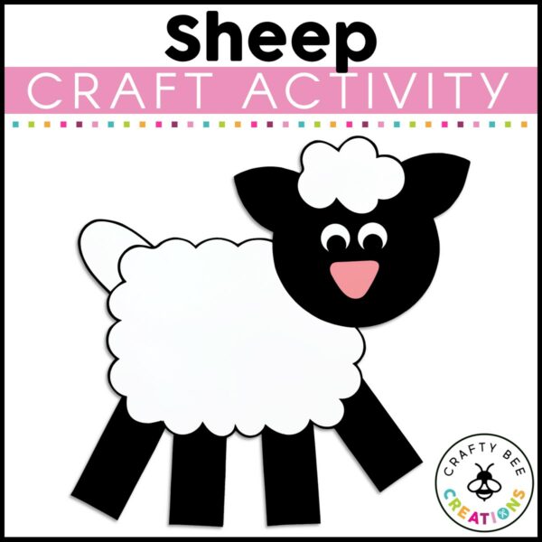 Sheep Craft | Farm Animal Activities | Farm Craft | Sheep Activity ...