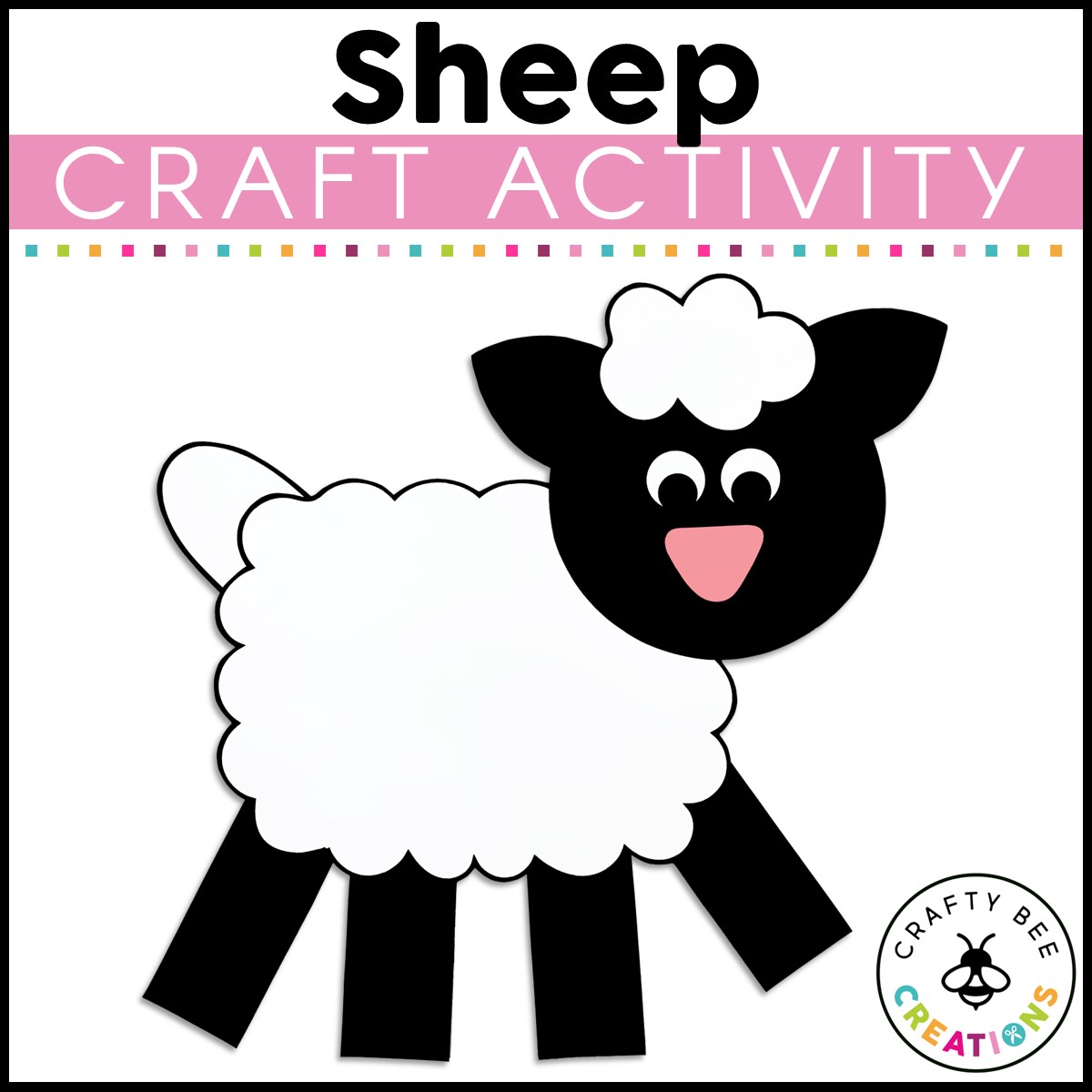 Shape Animal Craft | Dog Craft | Shape Activities | 2D Shapes | Made By ...