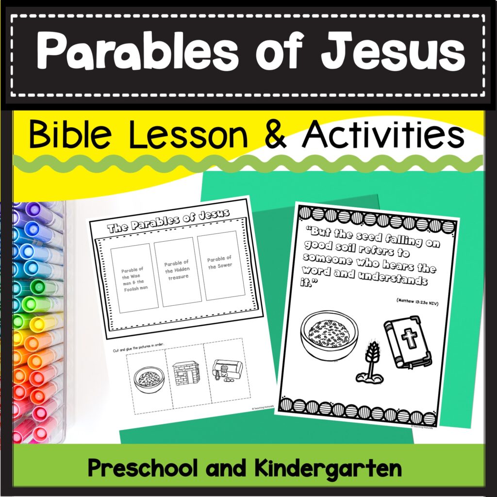 Free Parables of Jesus Bible Lesson and Activities for Preschool ...