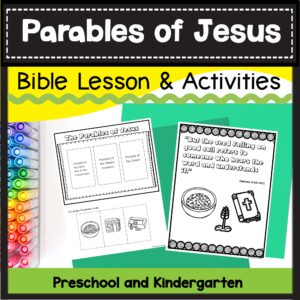 Free Parables of Jesus Bible Lesson and Activities for Preschool ...