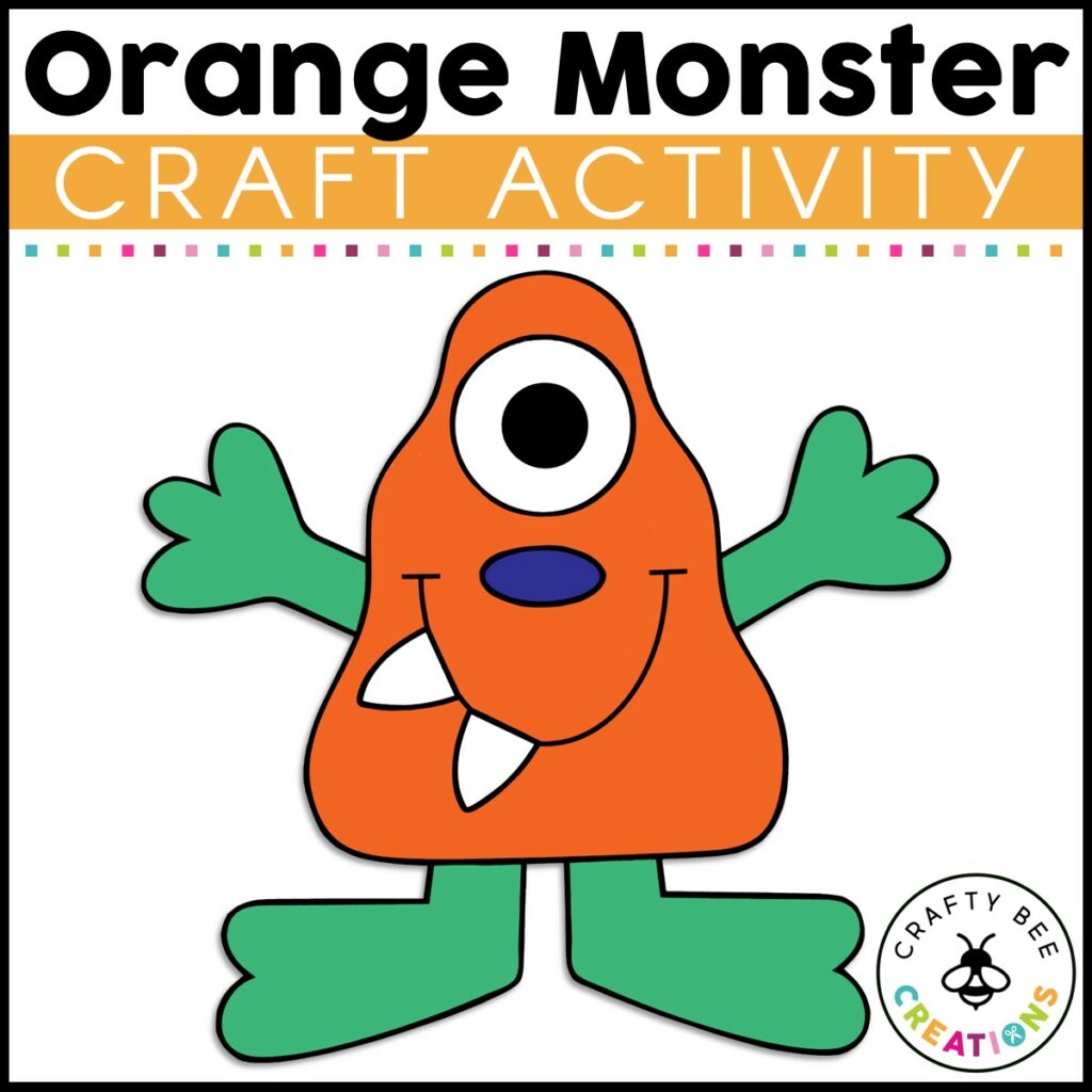 Monster Craft | Halloween Craft | Alien | Space Craft Activity ...