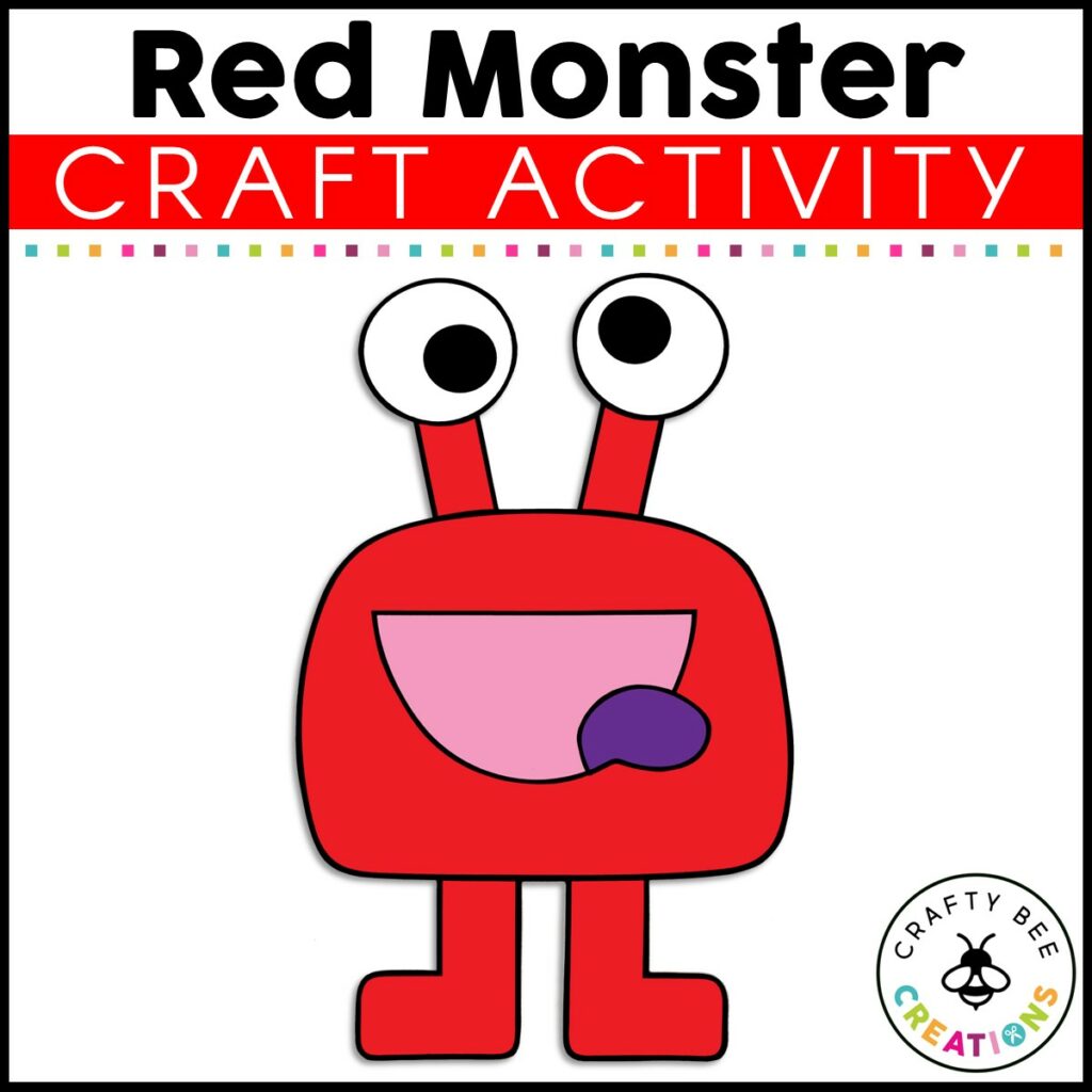Monster Craft | Halloween Craft | Alien | Space Craft Activity ...
