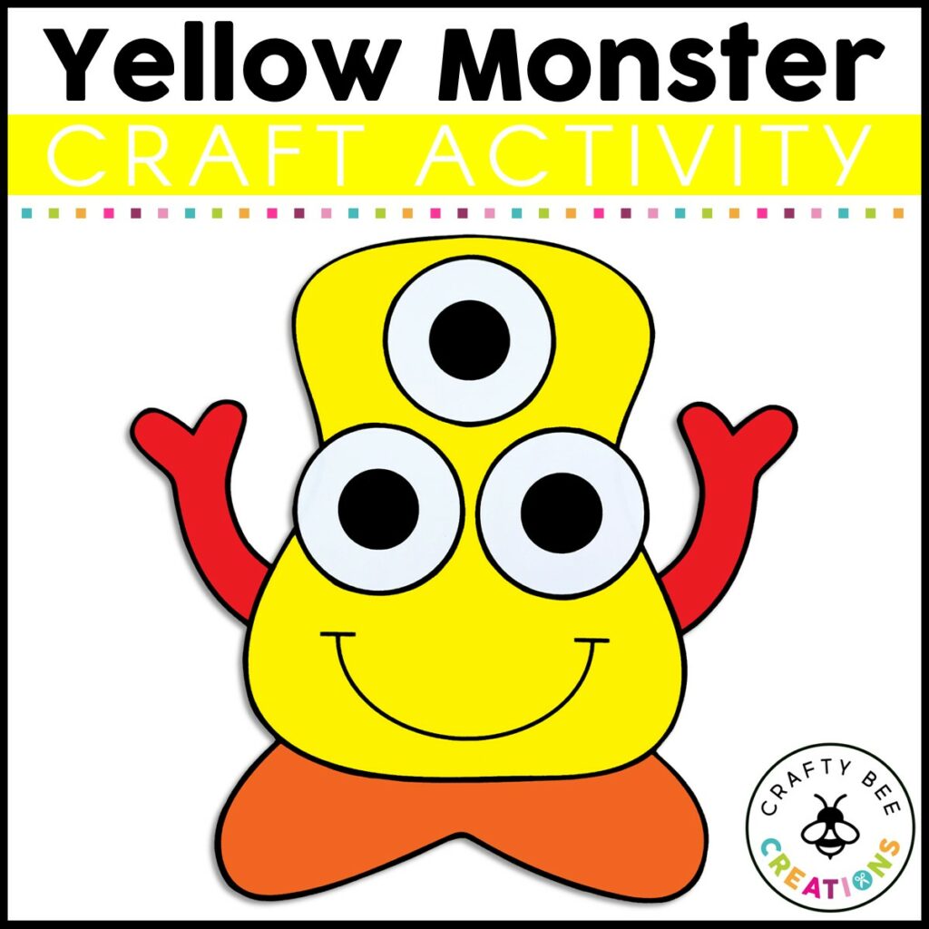 Monster Craft | Halloween Craft | Alien | Space Craft Activity ...