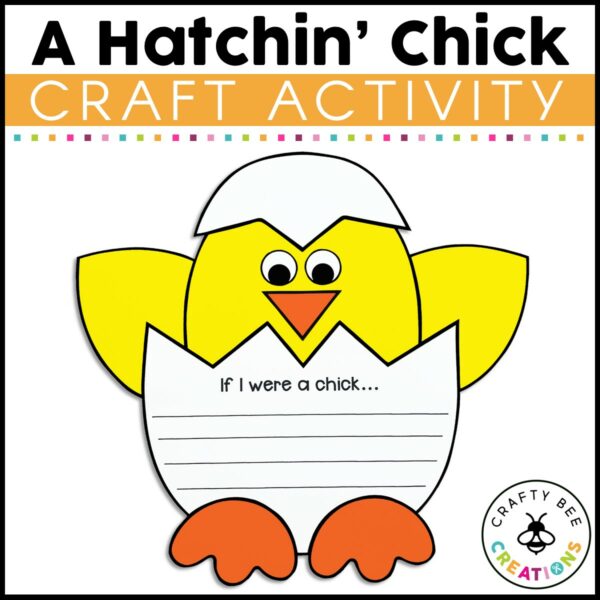 Baby Chick Craft | Life Cycle of a Chicken | Farm Animals | Spring ...