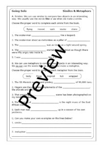 Roald Dahl "Going Solo" worksheets | Made By Teachers