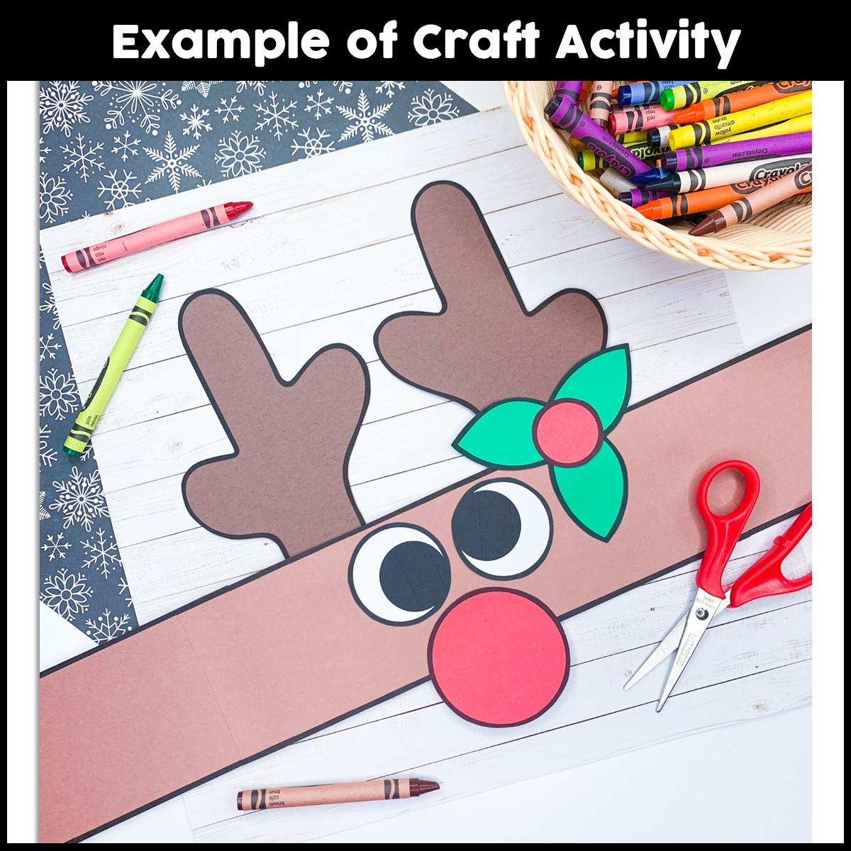 Reindeer Hat Craft | Christmas Craft | Winter Craft | Reindeer Hat ...