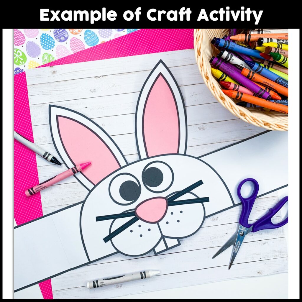 Easter Bunny Hat Craft | Easter Activity | Spring Craft Activities ...