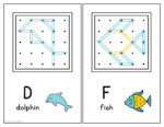 Ocean Animal Geoboard Cards | Made By Teachers