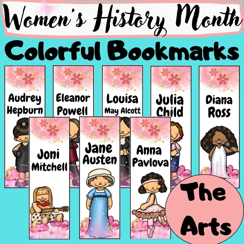 Women's History Month Colorful Bookmarks With Quotes | Women’s History ...