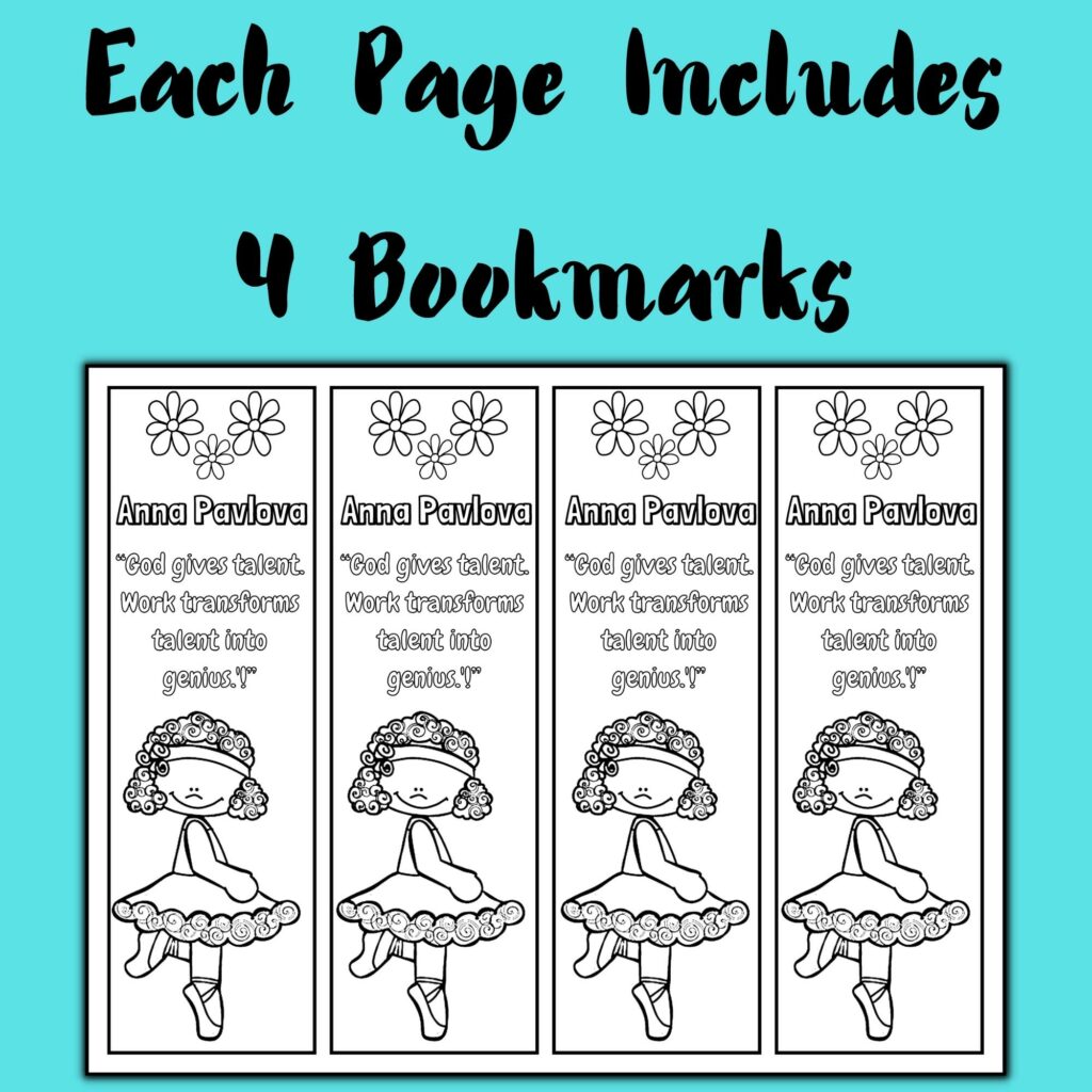 Women's History Month Coloring Bookmarks | Women’s History – The Arts ...