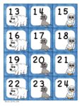 Calendar Number Cards Arctic Theme | Made By Teachers