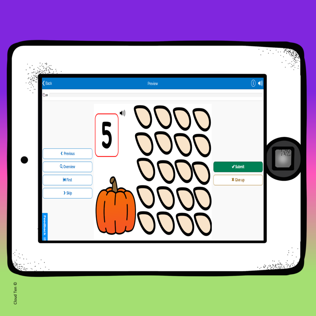 Counting to 20 Digital Task Cards | Boom Cards™ | Made By Teachers
