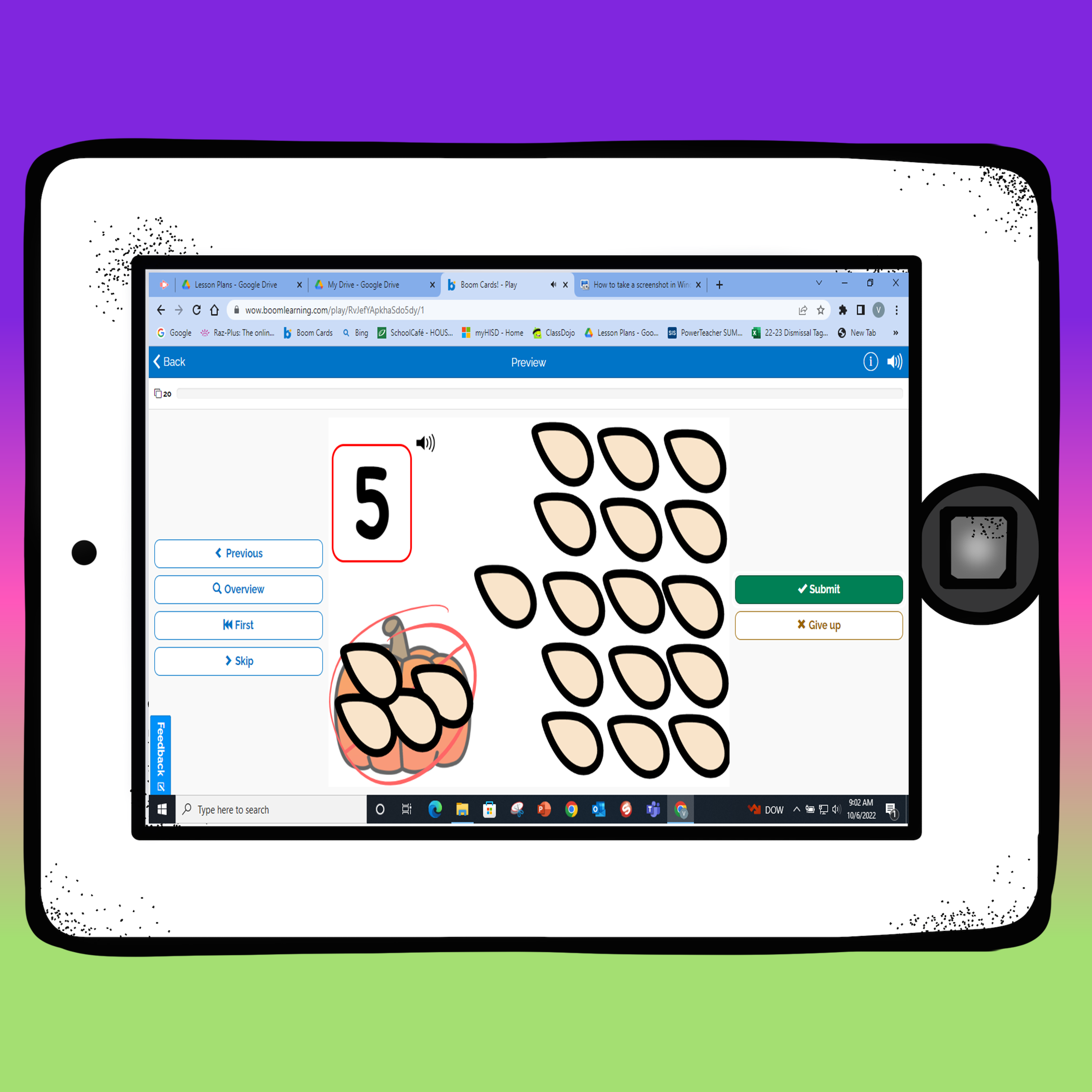 Counting to 20 Digital Task Cards | Boom Cards™ | Made By Teachers