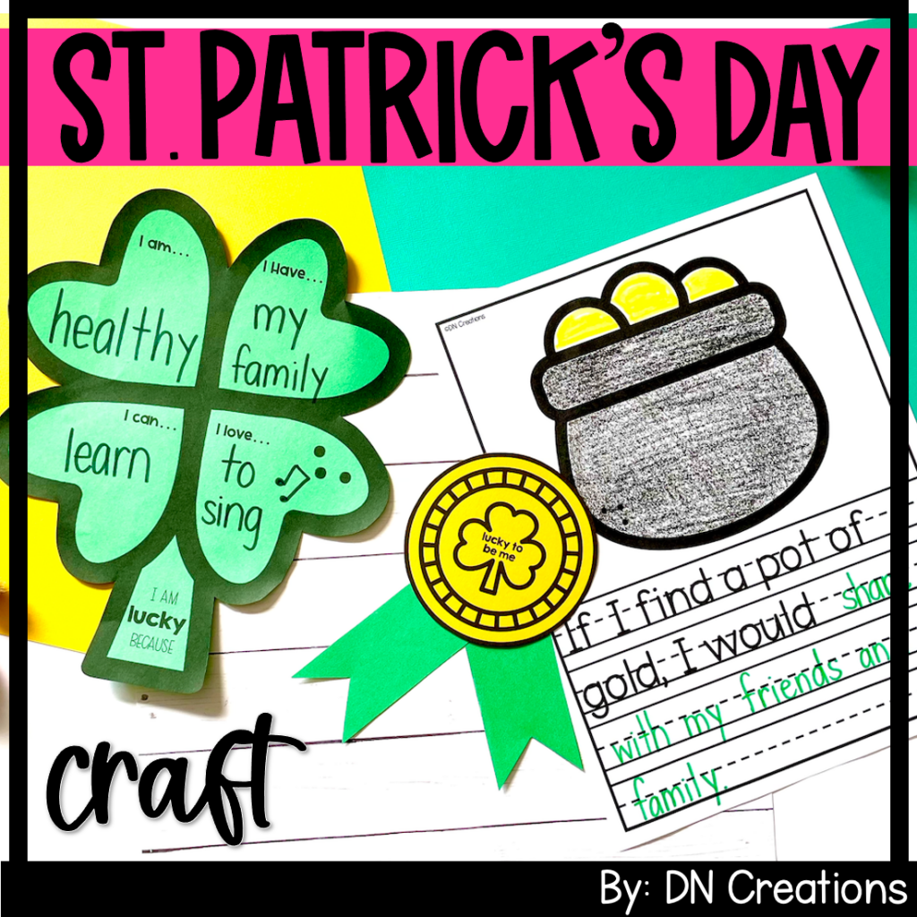 St. Patrick's Day Craft l I'm Lucky Craft l March Craft | Made By Teachers