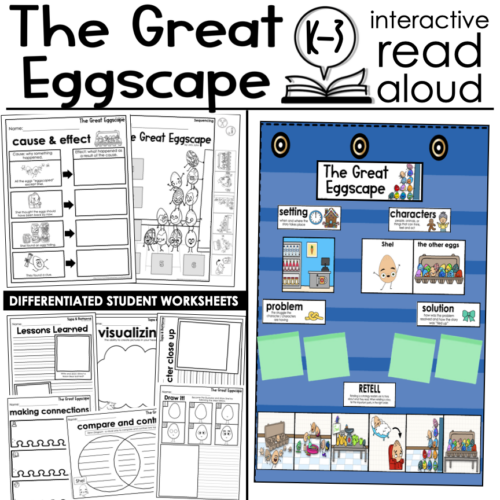 The Great Eggscape Craft + Read Aloud Activities | RETELL ...