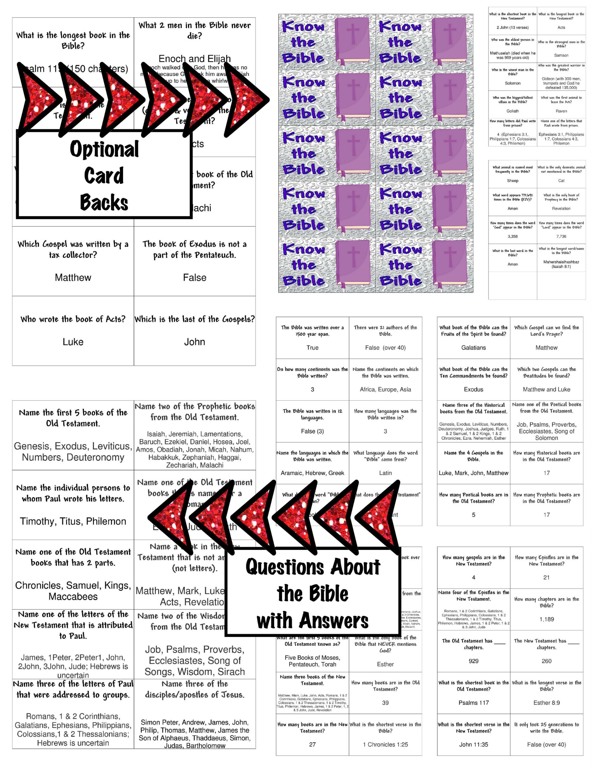 Bible Showdown Game | Made By Teachers