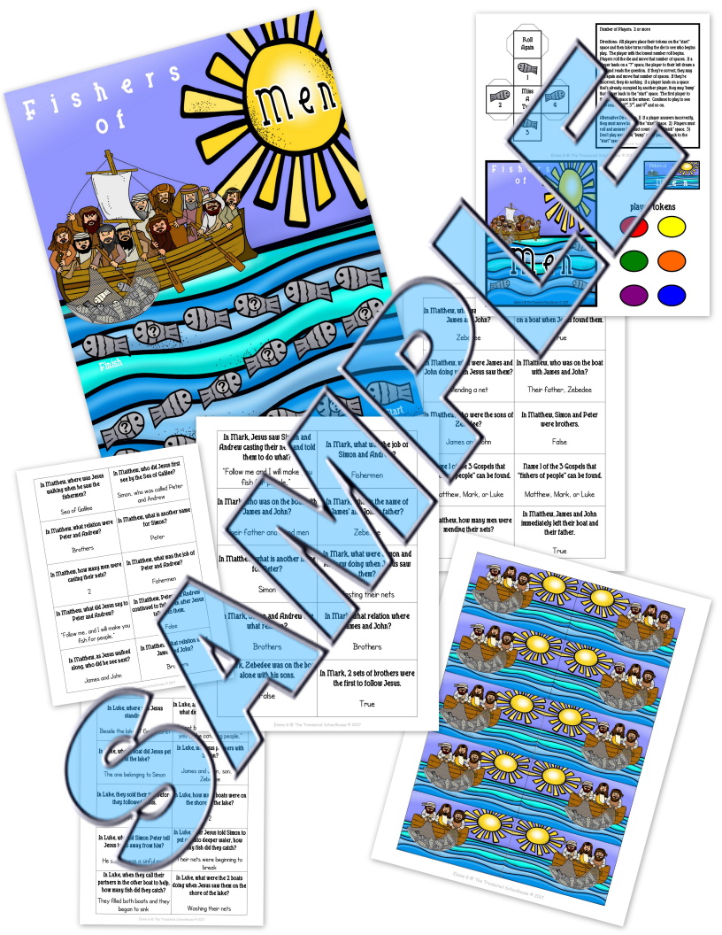 Fishers of Men Game | Made By Teachers