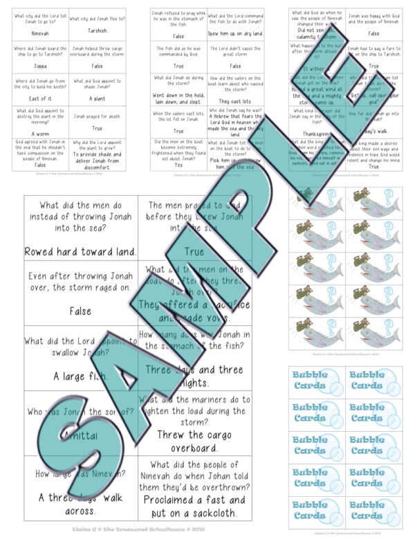 Jonah and the Big Fish Game | Made By Teachers