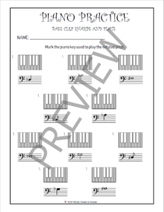 MORE Piano Worksheets for Beginners | Made By Teachers