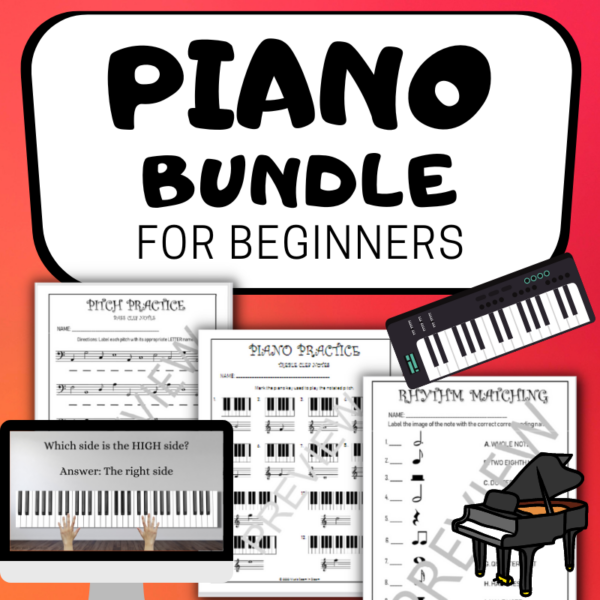 PIANO BUNDLE for Beginners | Made By Teachers