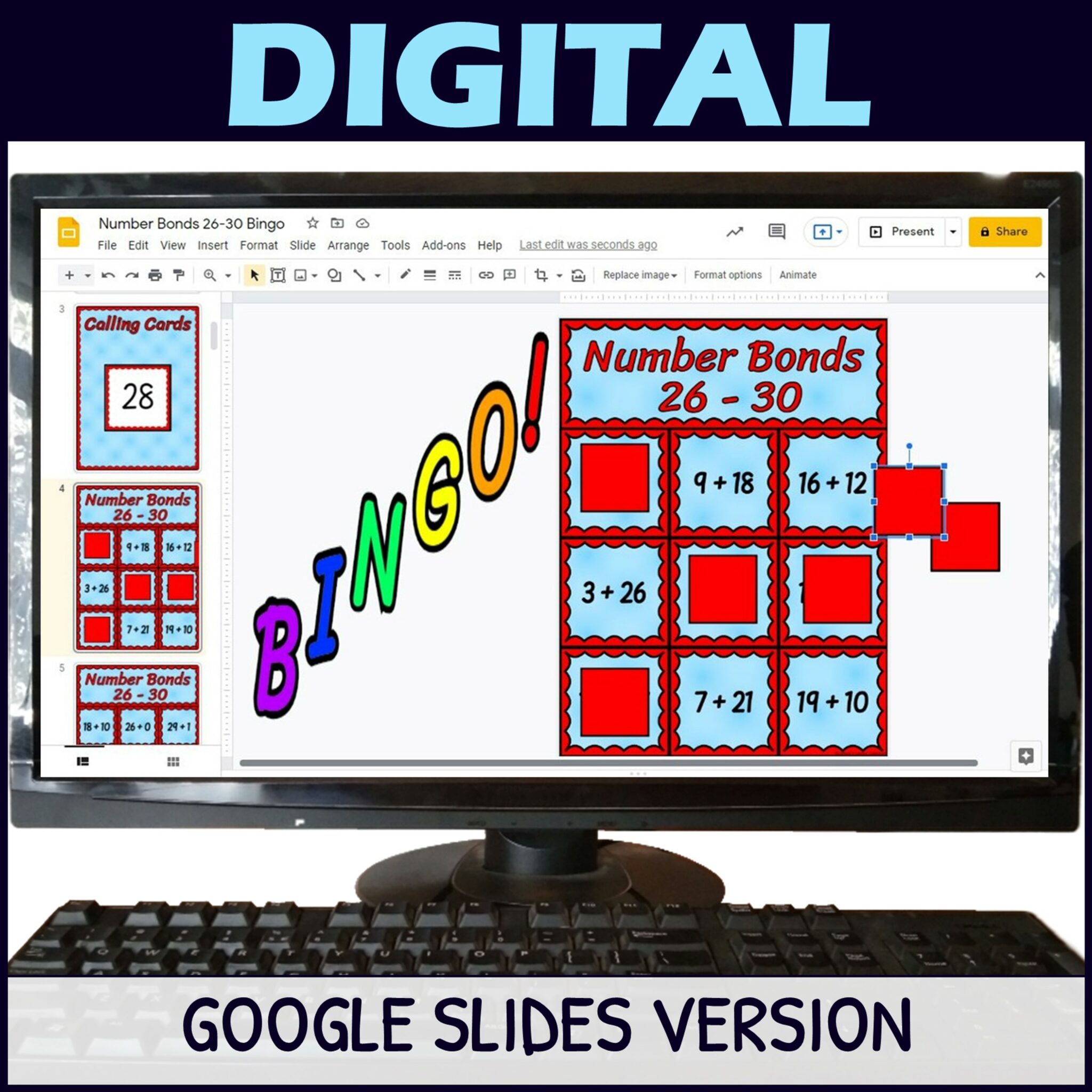 Number Bonds Activity BUNDLE | Bingo Games | Made By Teachers