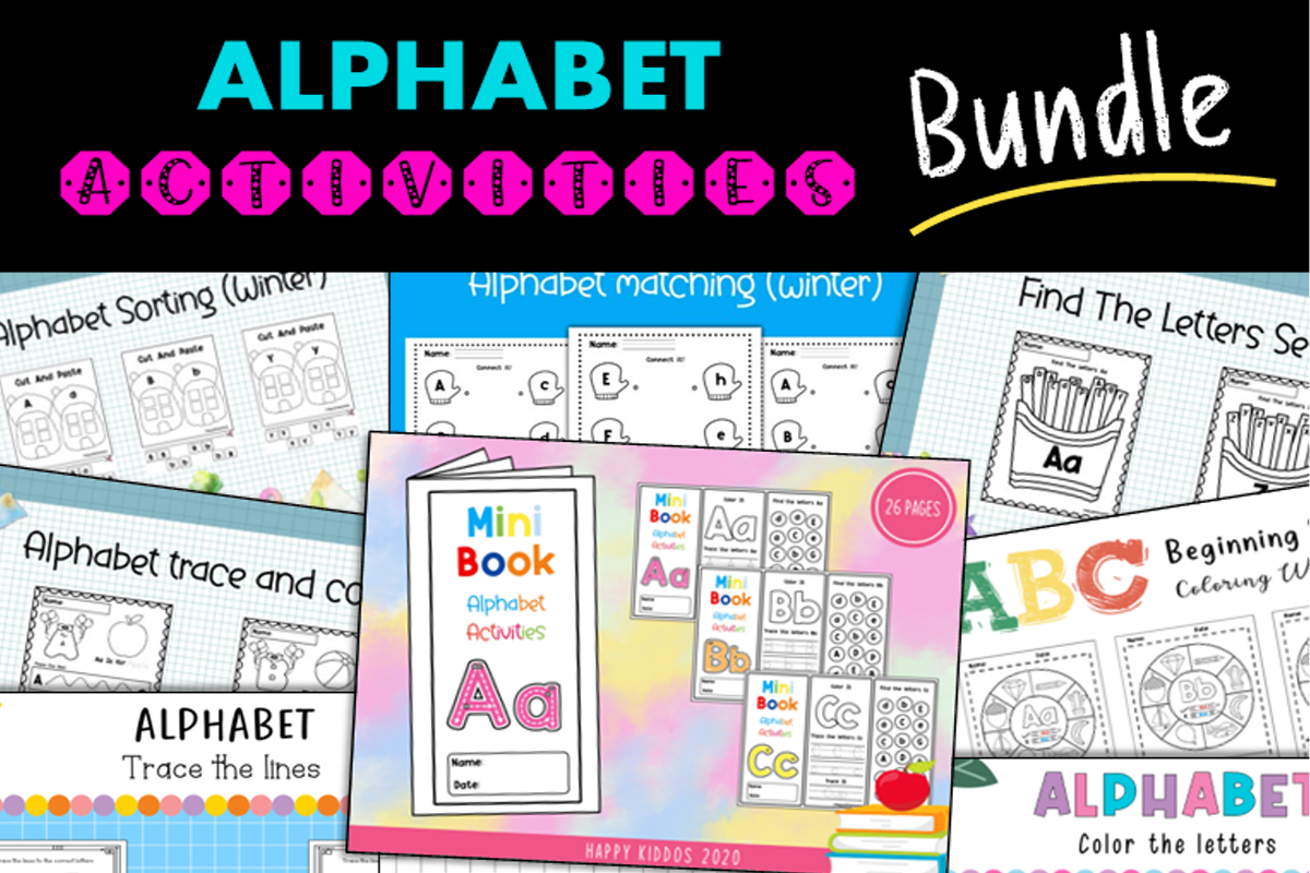 Alphabet Activities Bundle | Made By Teachers