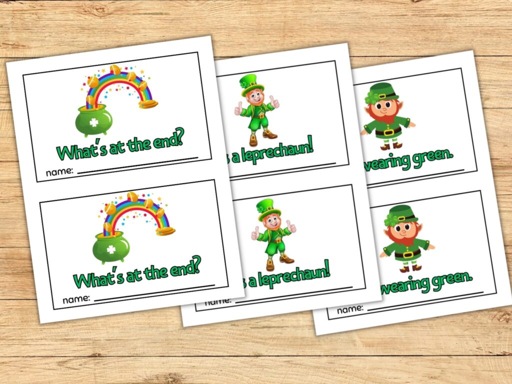 Lucky Leprechaun: St. Patrick's Day Emergent Reader for Preschool and ...