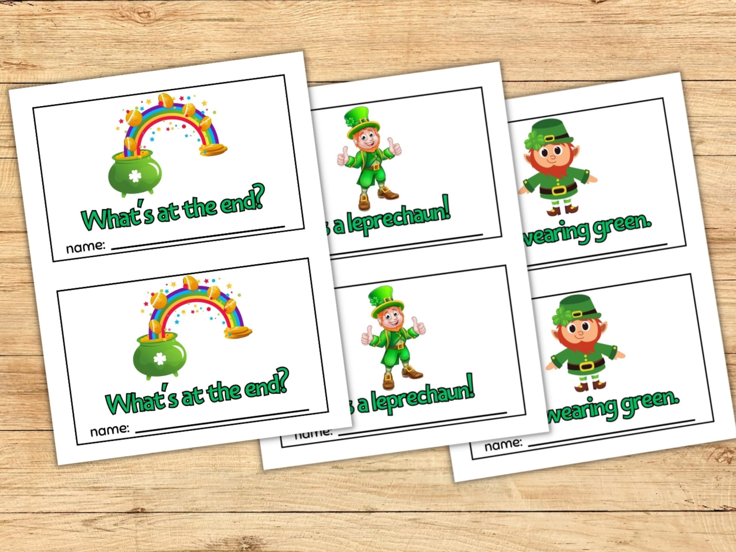 Lucky Leprechaun: St. Patrick's Day Emergent Reader for Preschool and ...
