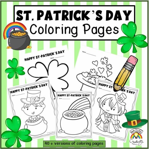 St. Patrick's Day Coloring Pages | Made By Teachers