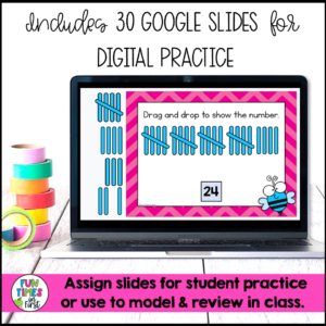 First Grade Math Review Task Cards Bundle Math Scoot Games Print ...