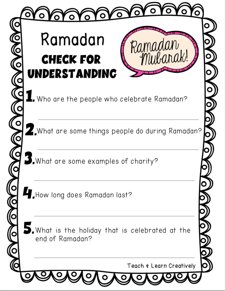 Ramadan and Eid Lesson Activity Wall Posters and More | Made By Teachers
