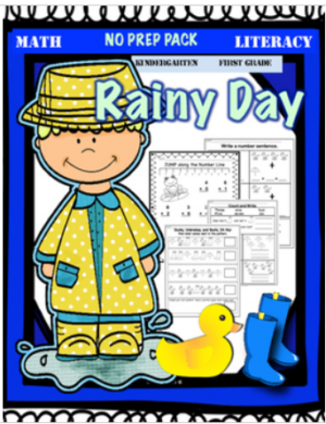 Math and Literacy Centers for Kindergarten 1st grade 2nd grade | Made ...