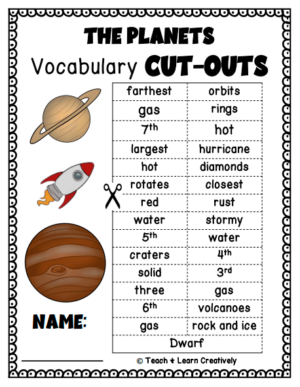 The Planets and Solar System Mini Booklet Activity and Presentation ...