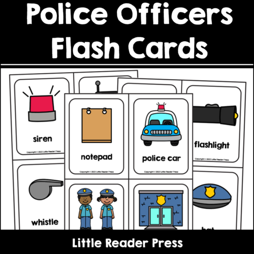 Police Officers Flash Cards | Made By Teachers