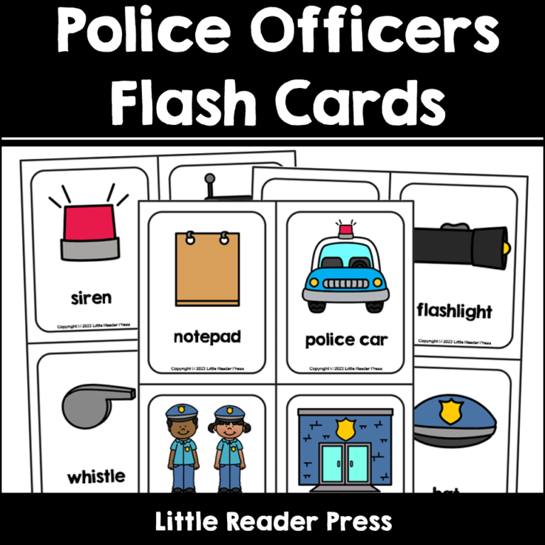 Police Officers Flash Cards | Made By Teachers
