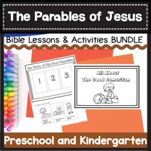 Parables of Jesus Bible Lessons and Activities for Preschool and ...