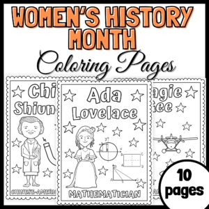 Women’s history Month Coloring Pages | Women’s history Month Coloring ...