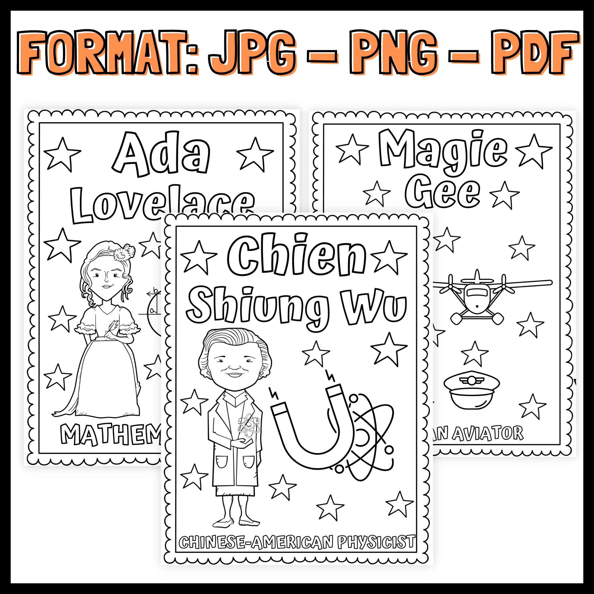 Women’s history Month Coloring Pages | Women’s history Month Coloring ...