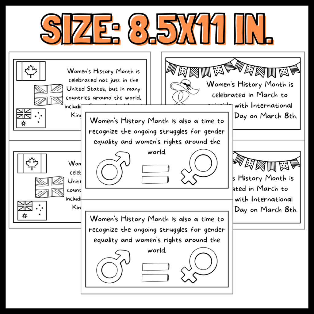 Women’s history Month Emergent Reader | Women’s history Month ...