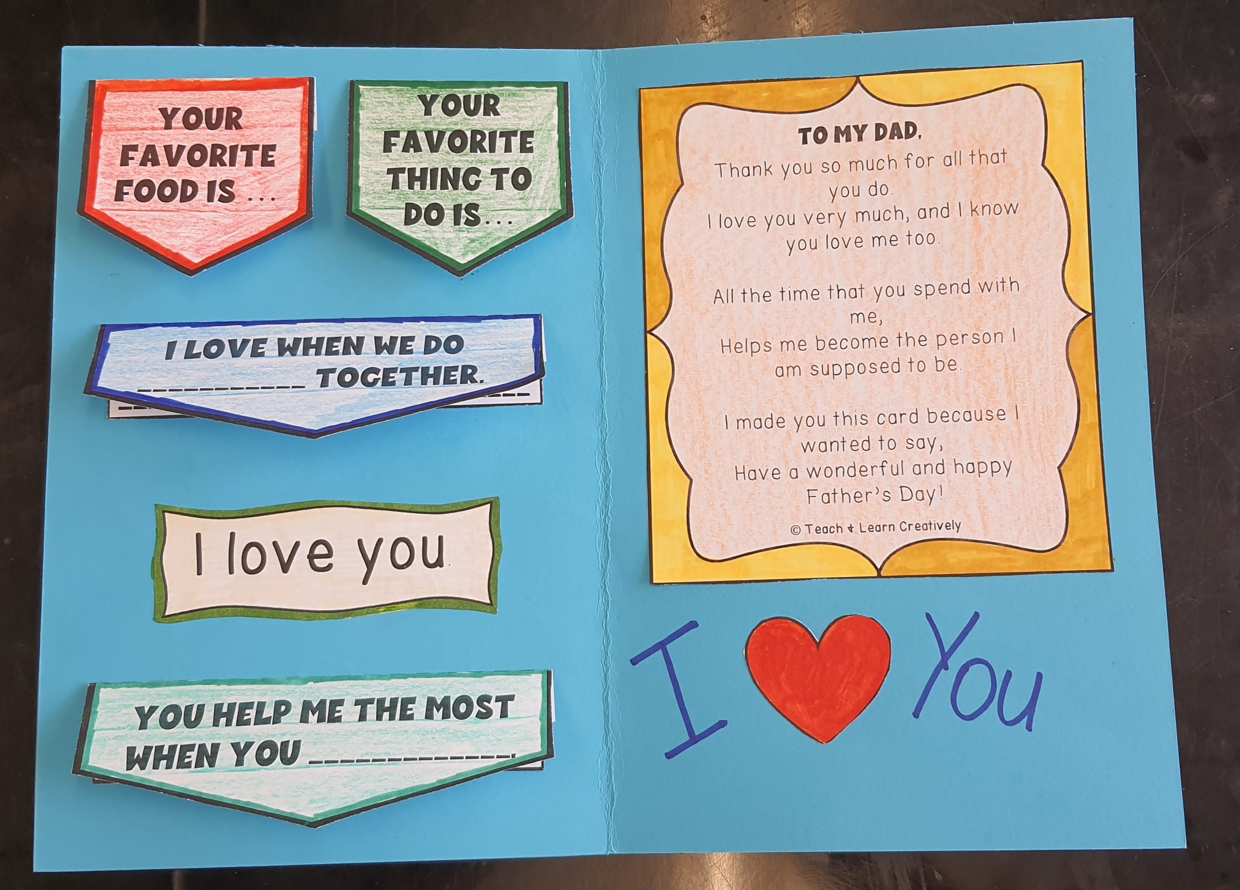 Father's Day Card | Made By Teachers