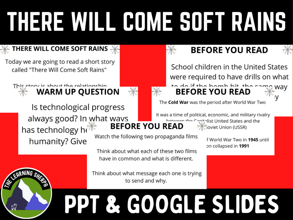 There Will Come Soft Rains | Made By Teachers