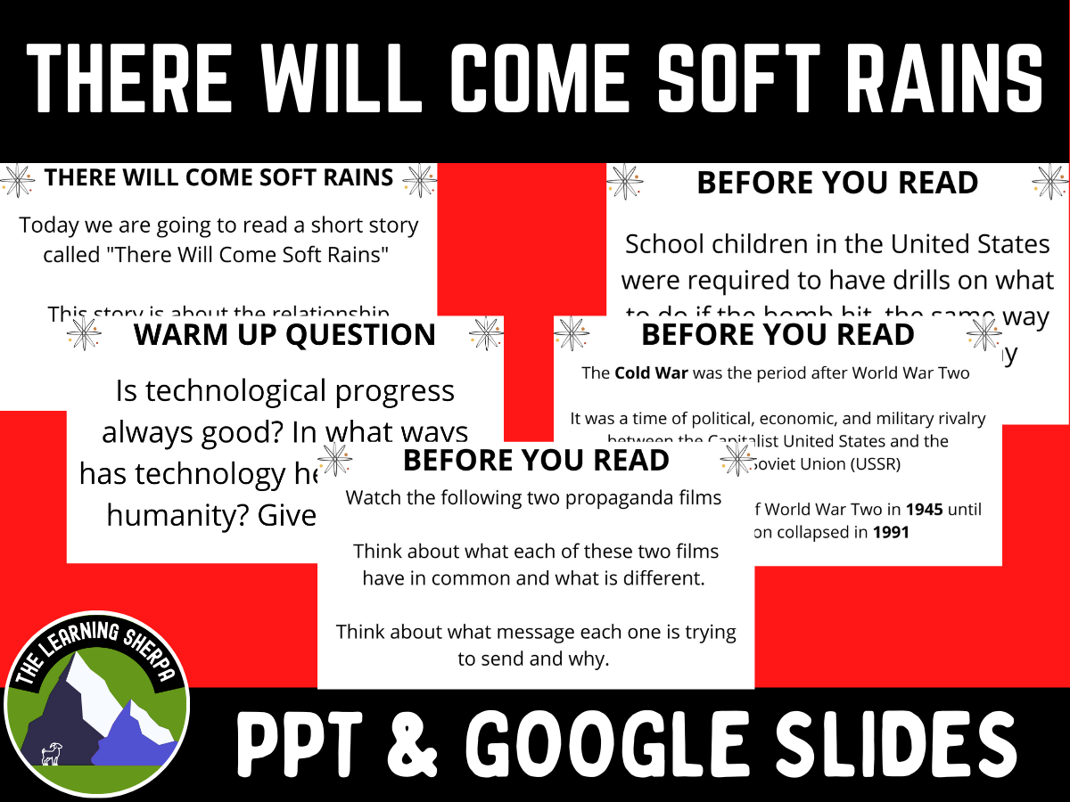 There Will Come Soft Rains | Made By Teachers